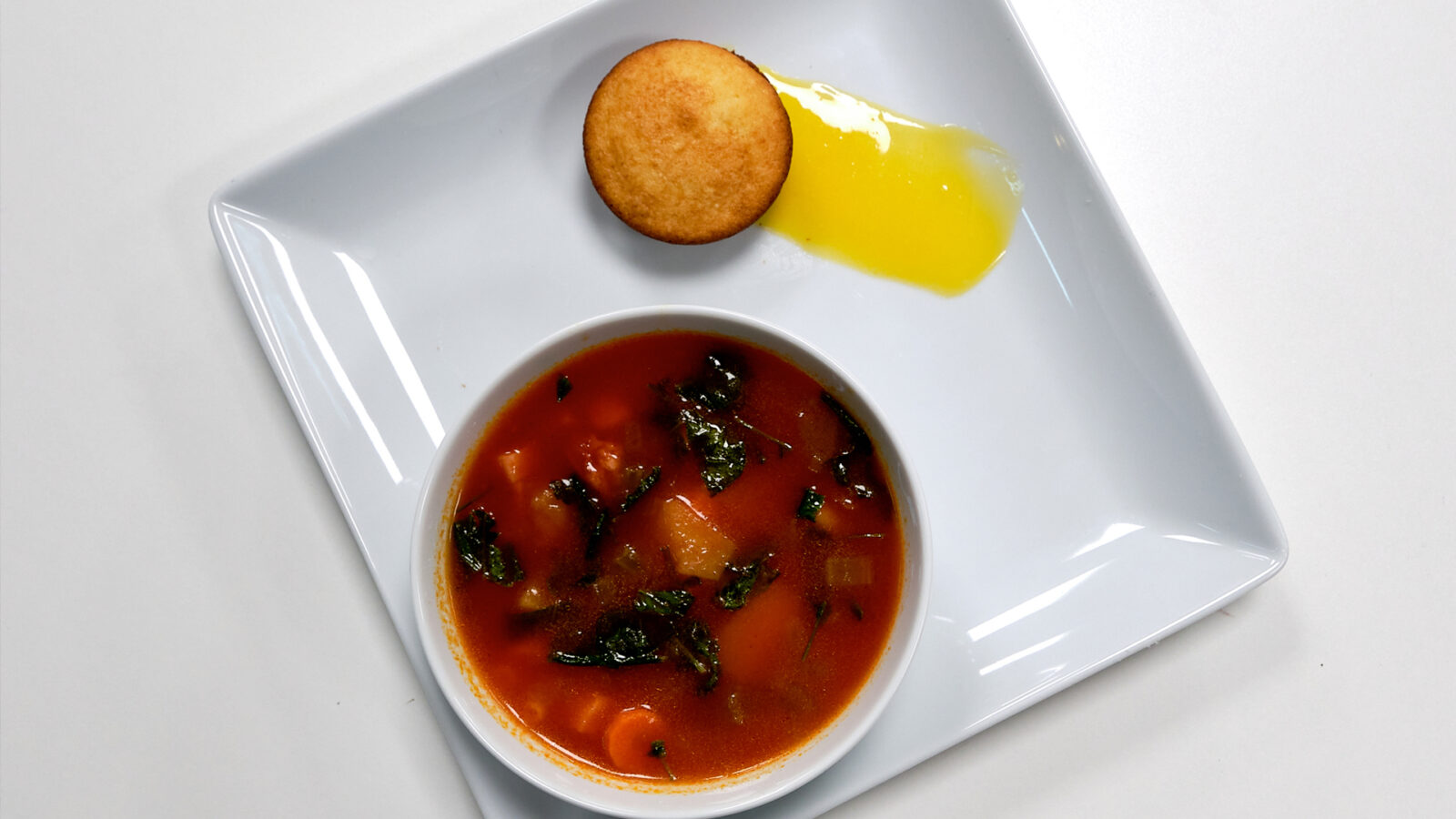 Portuguese Bean Soup with Cornbread and Liliko’i Butter | PBS Food