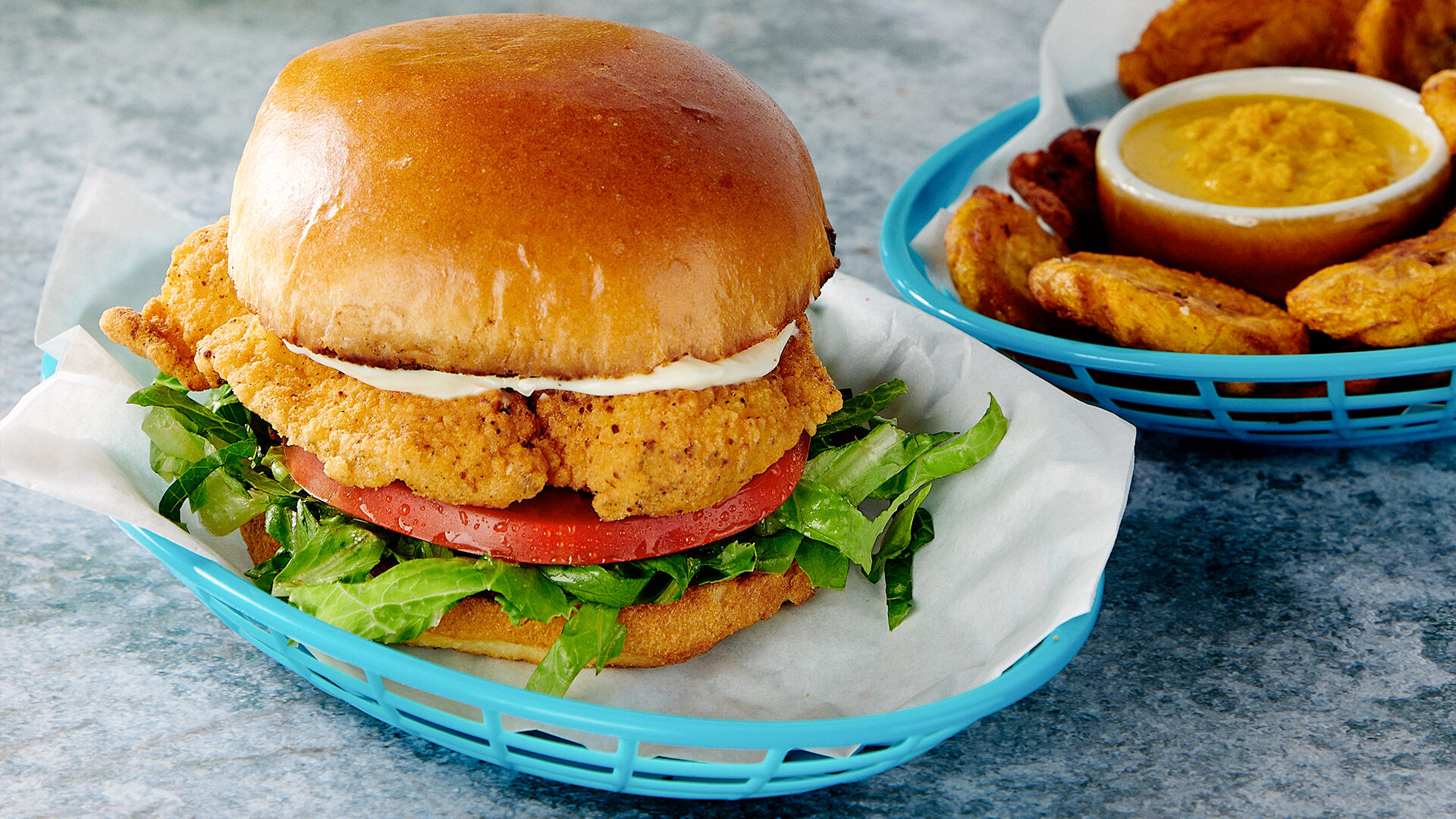 Fried Fish Sandwiches and Tostones | PBS Food