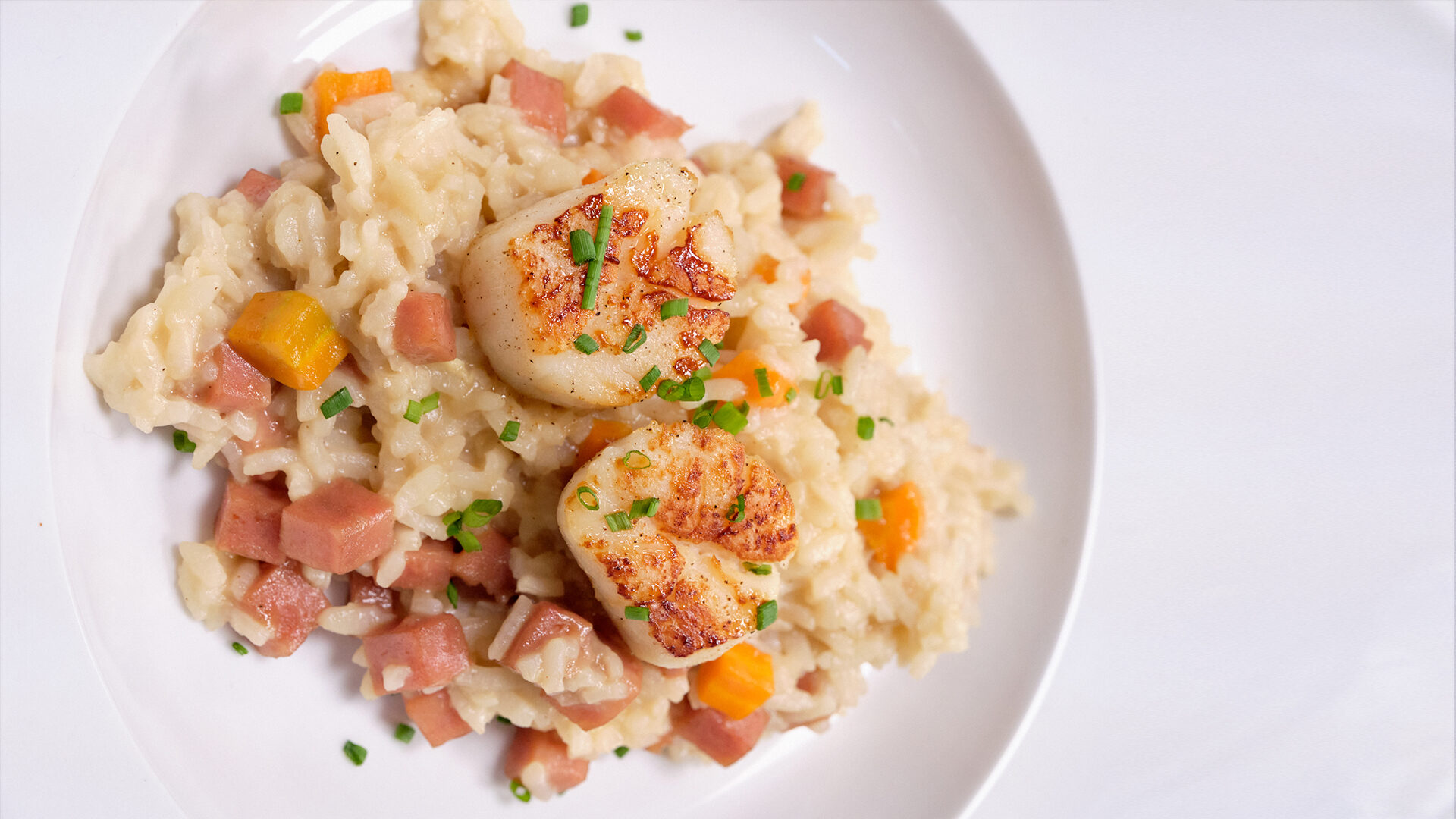 Scallops with Parmesan Risotto | PBS Food