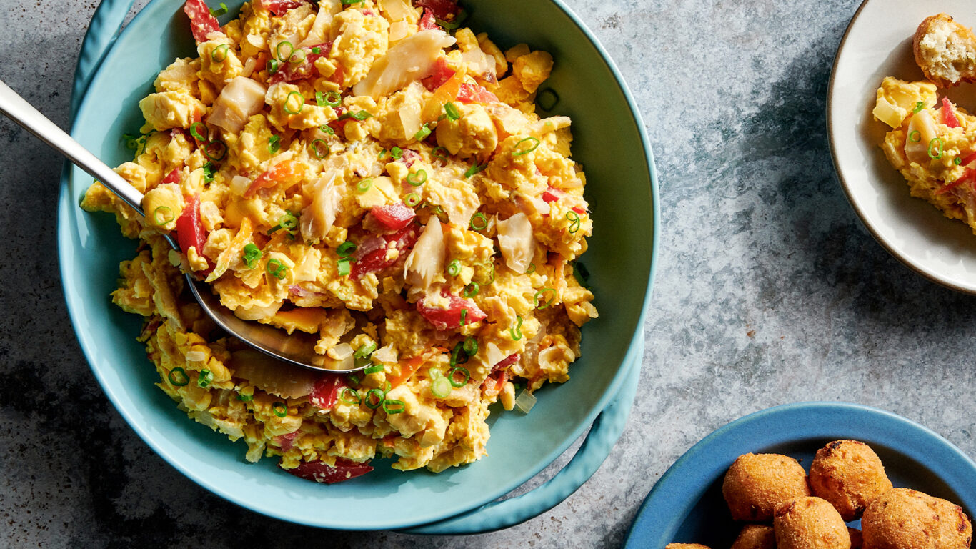 Saltfish and Ackee with Fried Dumplings | PBS Food