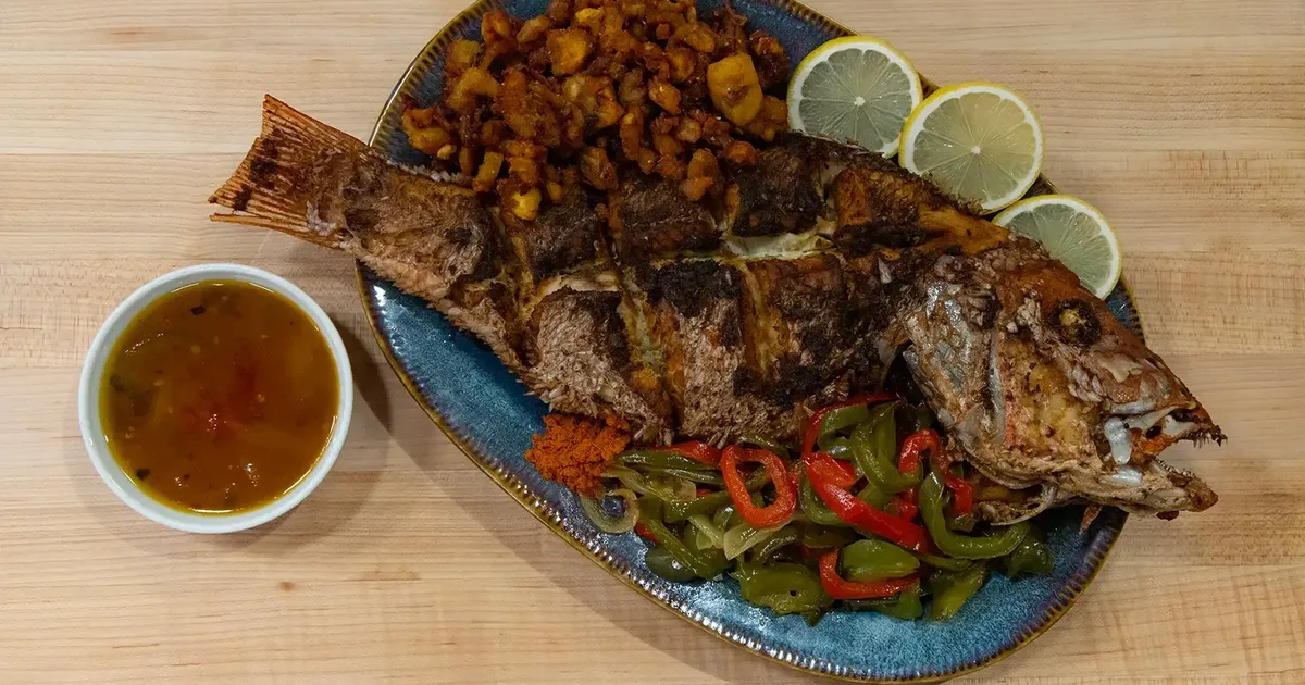 Deep Fried Red Snapper with Kelewele | PBS Food