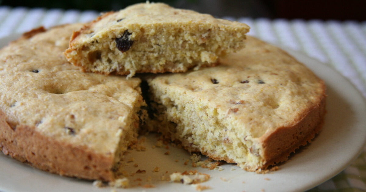 Corn and Walnut Cake (Torta di Grano e Noci) | PBS Food