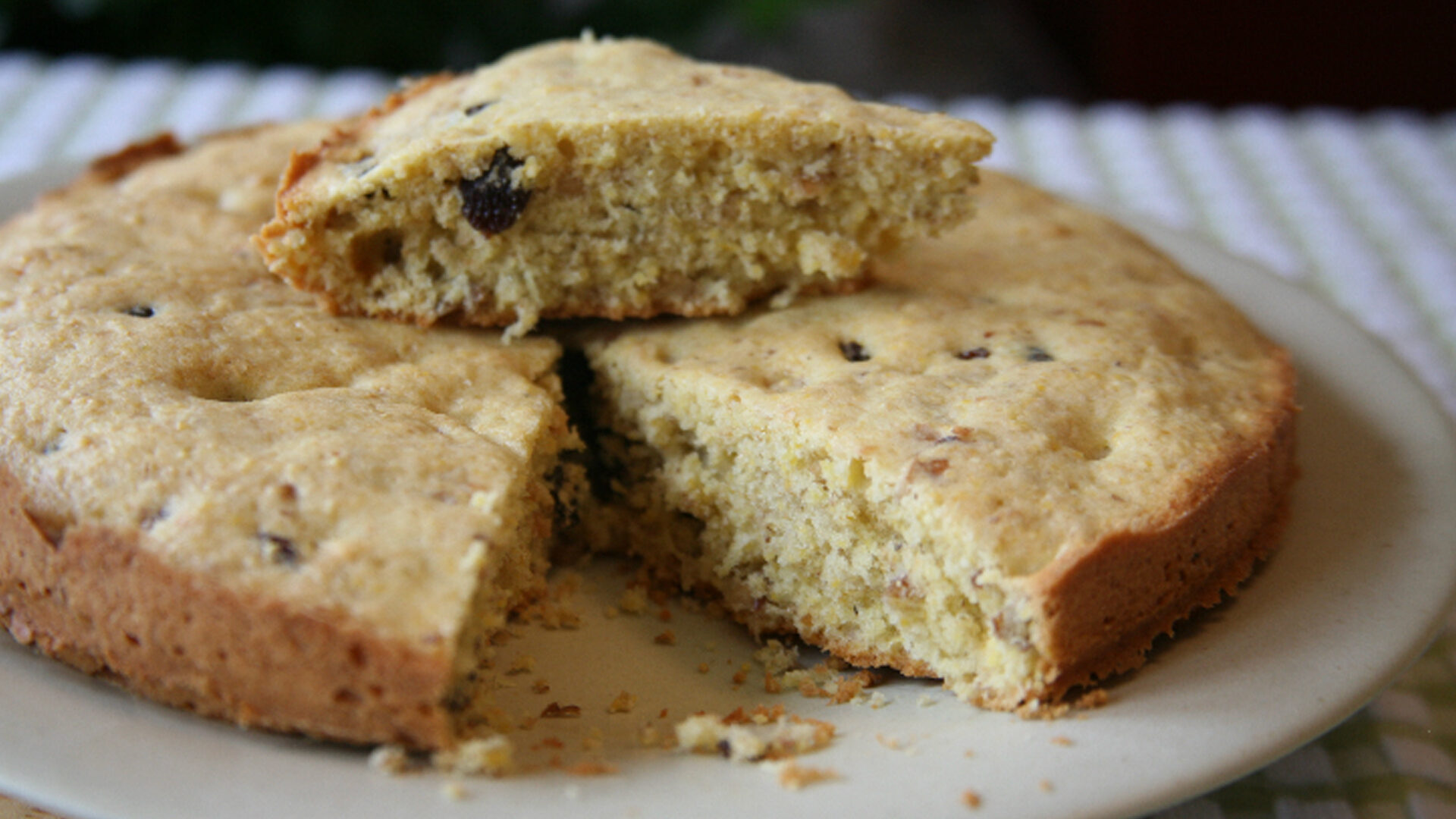 Corn and Walnut Cake (Torta di Grano e Noci) | PBS Food
