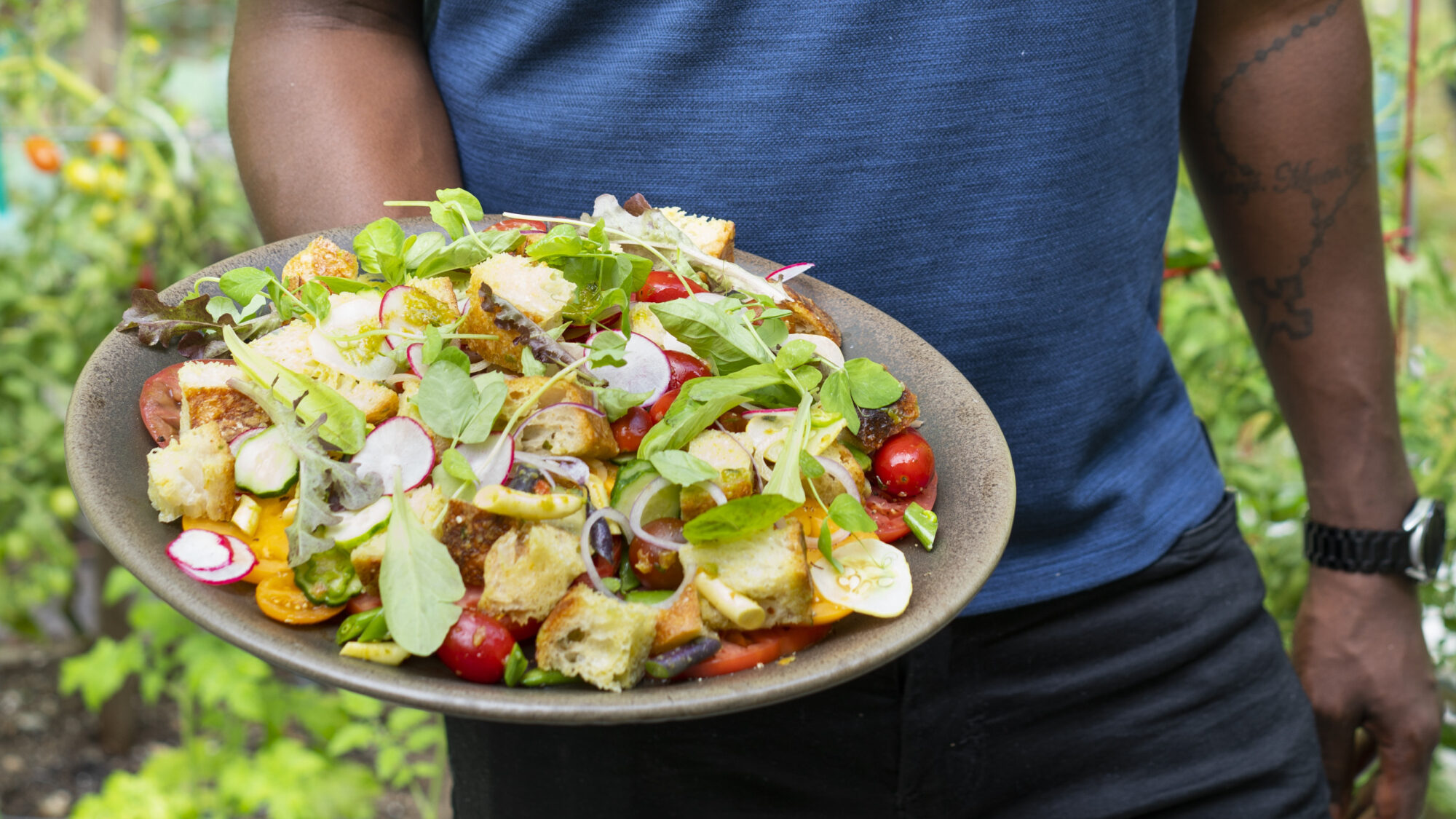 Chef Chris Viaud’s Panzanella Salad | PBS Food