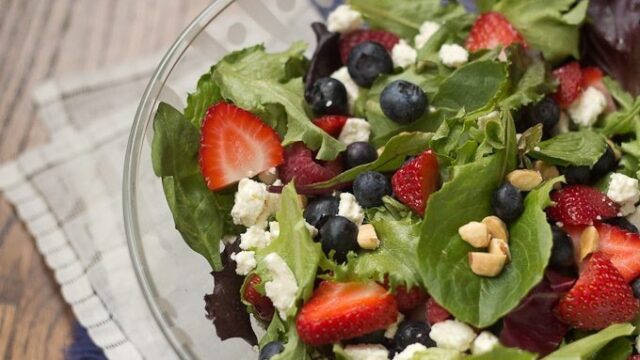 Red, White and Blueberry Salad Recipe | PBS Food | PBS Food